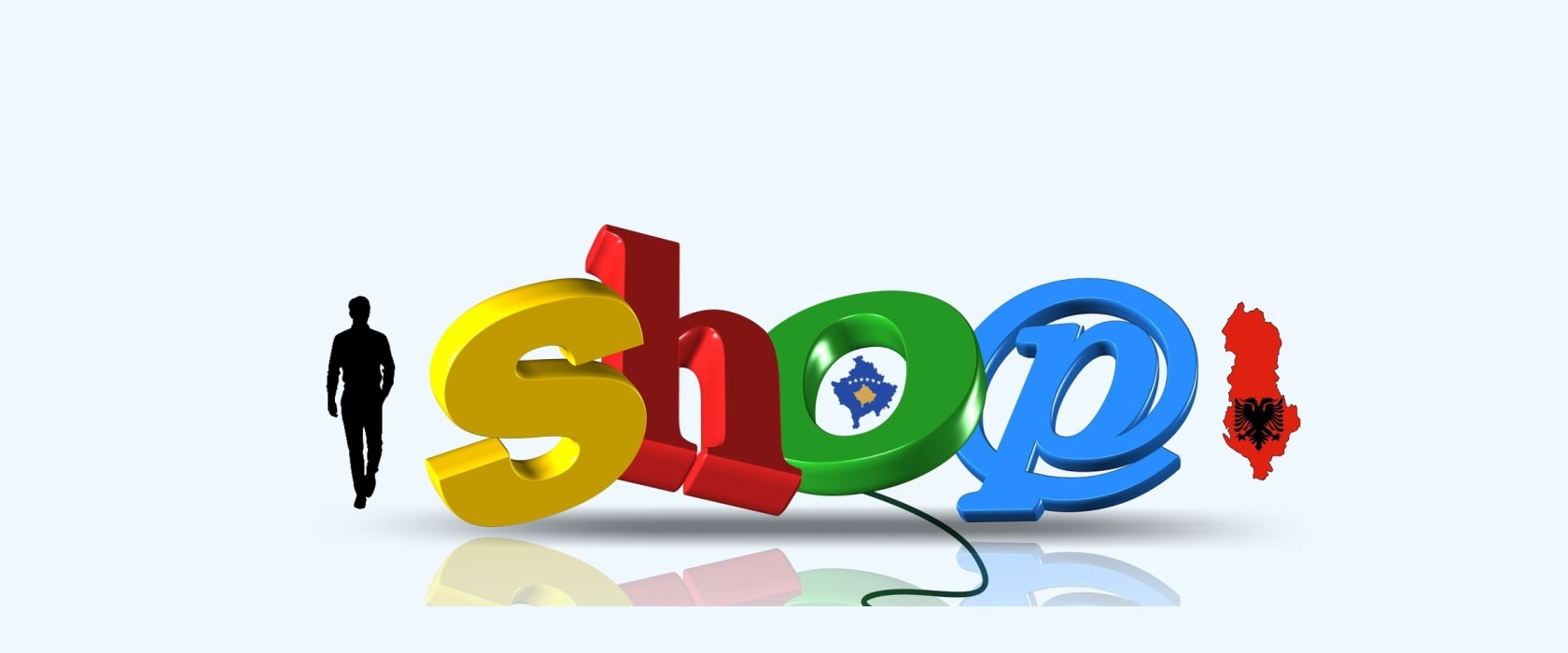 Men's fashion with Albanian and Kosovan national symbols